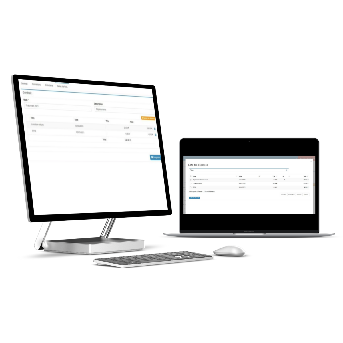 Logiciel Note de Frais | Outil Gestion Note de Frais | Coockpit