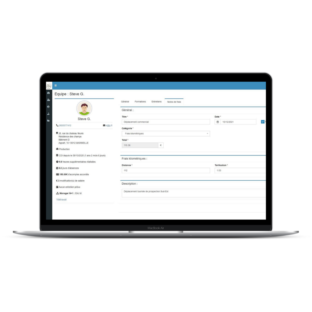 Logiciel Note de Frais | Outil Gestion Note de Frais | Coockpit